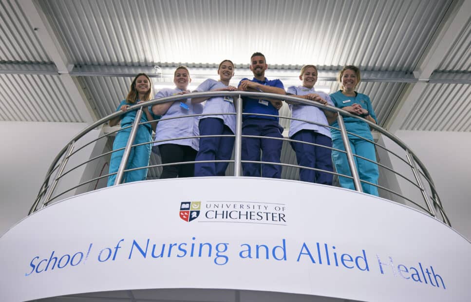 From desk to ward: University of Chichester unveils new nursing ...